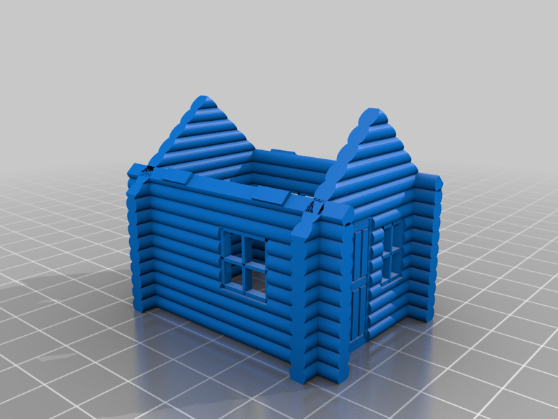 The tiny cabin by Dreamtime24 | Download free STL model | Printables.com