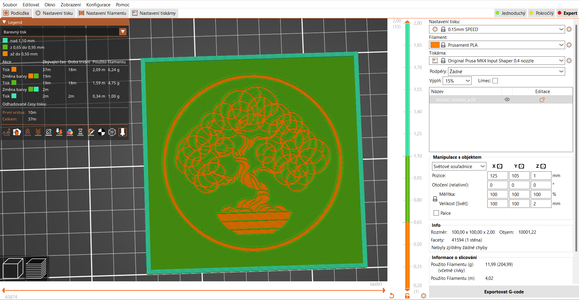 coasters: Bonsai by Nina Máčová | Download free STL model | Printables.com