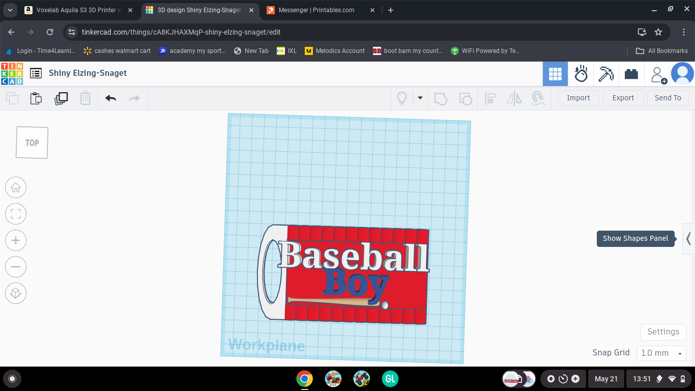 Baseballboy by USA BOY | Download free STL model | Printables.com