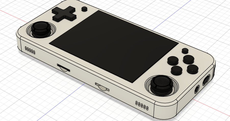 Anbernic RG35XXH Reference Fusion 360 & STEP Model por JTEE3D ...