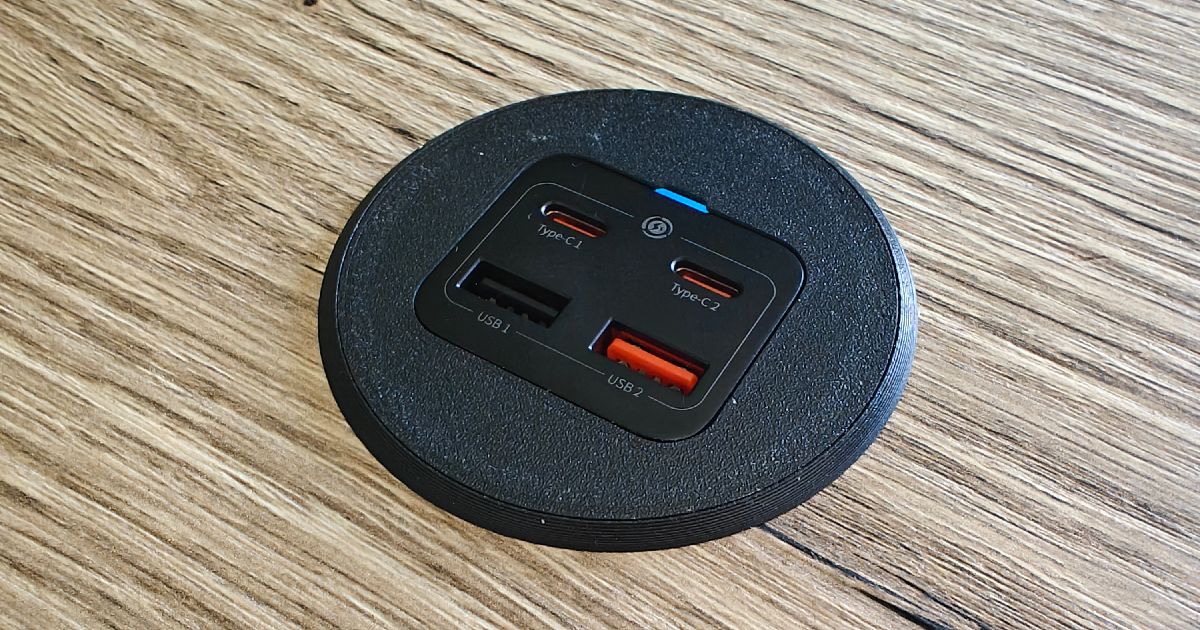 Baseus 65W Charger Table top mount by XiteHosting | Download free STL ...
