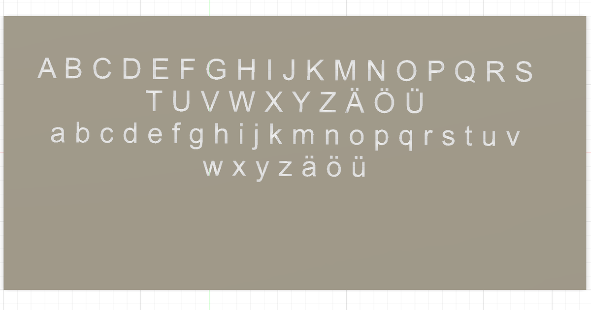 Learning the German Alphabet by Josef Iebed | Download free STL model ...