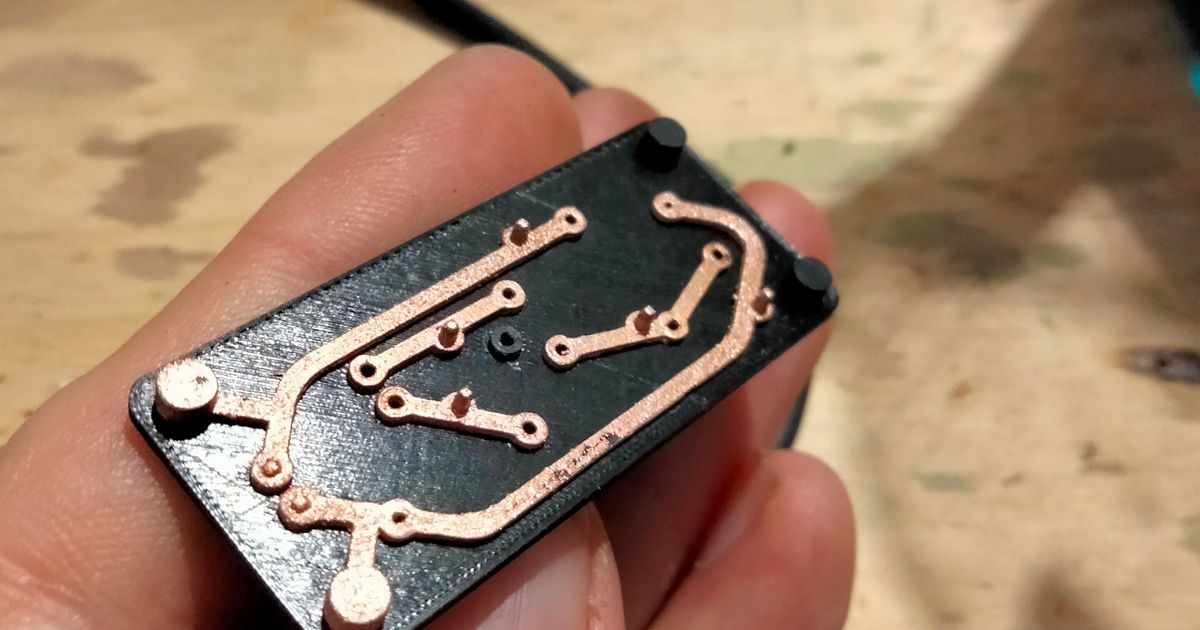 Simple flashing printed circuit by hobochild | Download free STL model ...