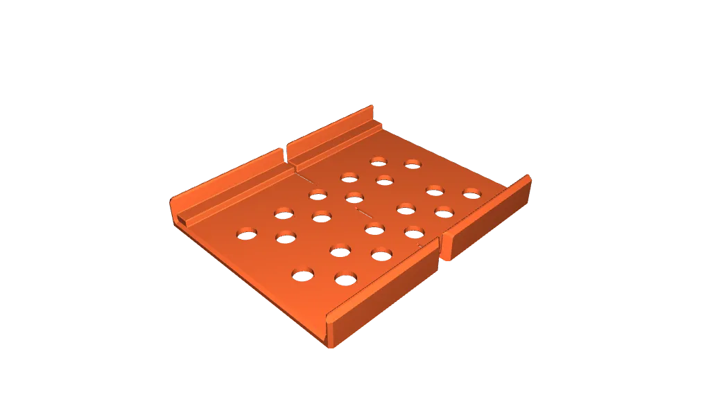 Hole/Drill Guide for Wood Soffit Vents by cl@ytr0n | Download free STL ...