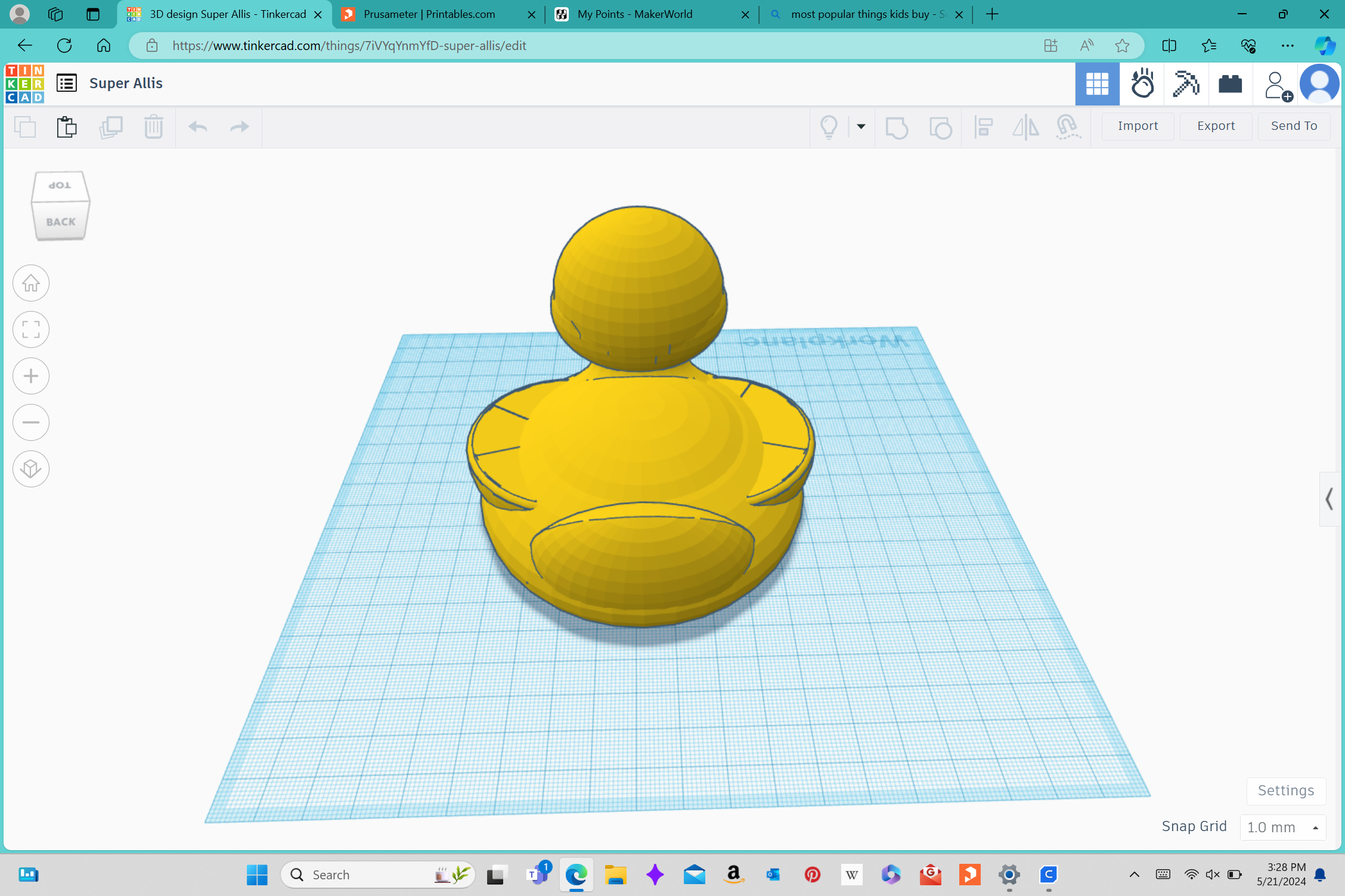 Very large floating ducky por Paige’s Prints | Descargar modelo STL ...
