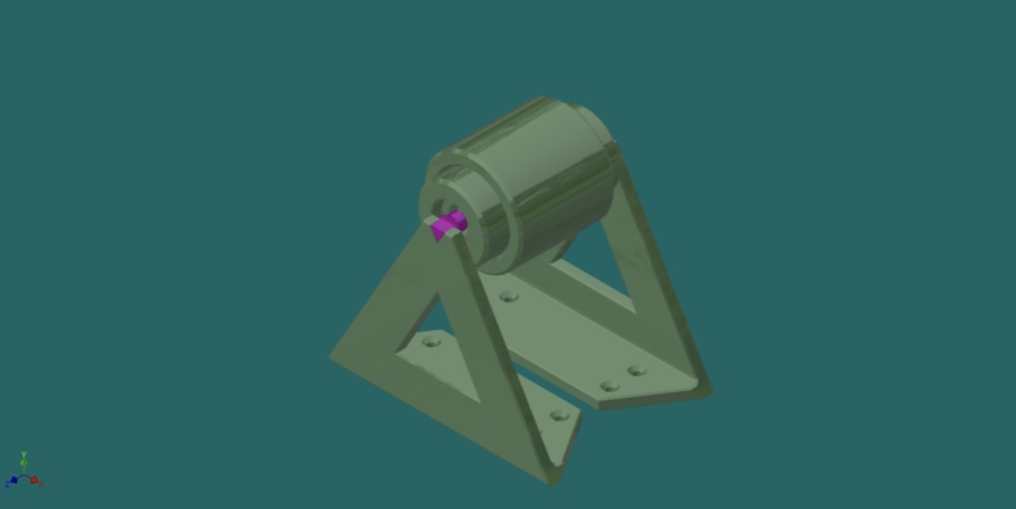 Filament Stand (with Bearings) by Nicsey | Download free STL model ...