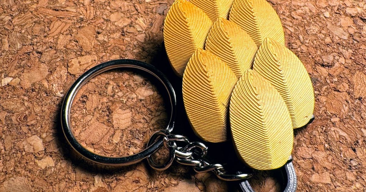 Dragon Scale keychain by Damian | Download free STL model | Printables.com