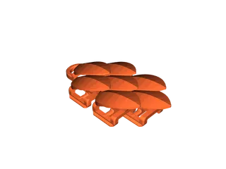 Dragon Scale keychain by Damian | Download free STL model | Printables.com
