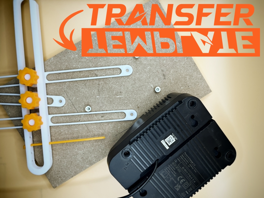 Transfer Template by Takkaya | Download free STL model | Printables.com