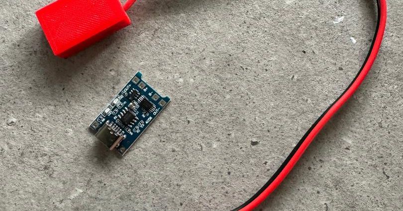 18650 Charging Board Case USB C TP4056 by Tristan Stomp | Download free ...