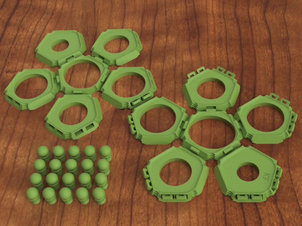 Roman Dodecahedron 2.0 - Folding Flat Print by Keenan | Download free ...