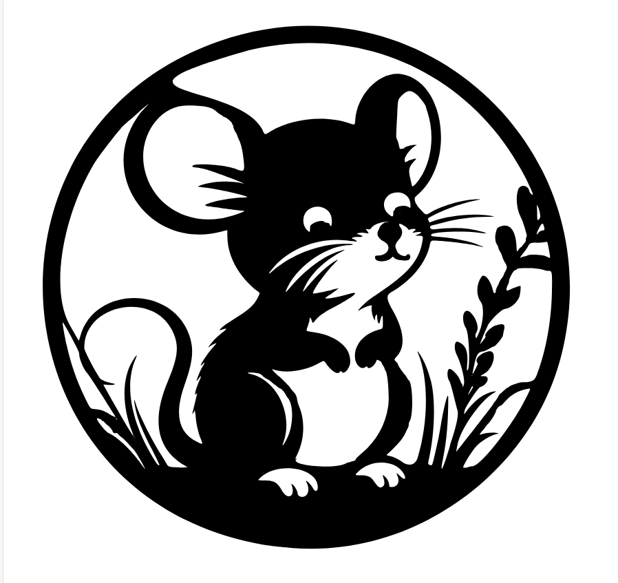 Mouse fan cover MK4 by Nina Máčová | Download free STL model ...