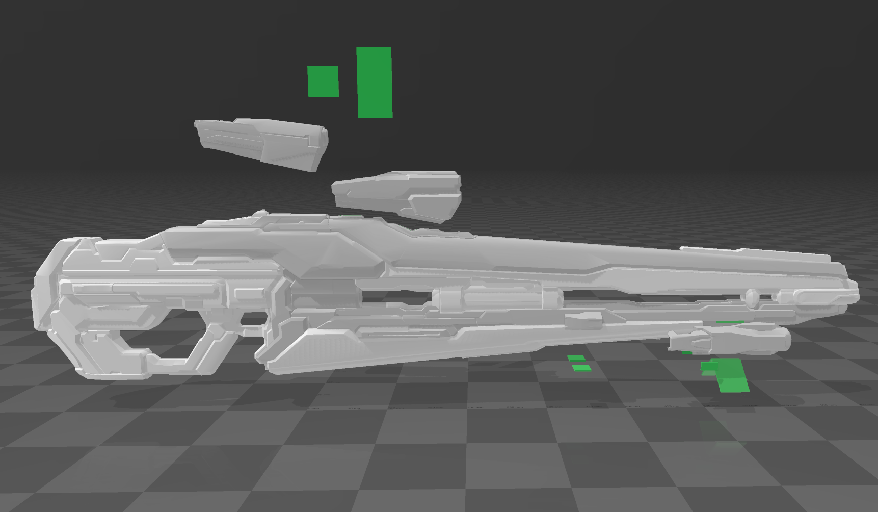 Light Rifle from Halo 4 and 5 by Pokeman9687 | Download free STL model ...