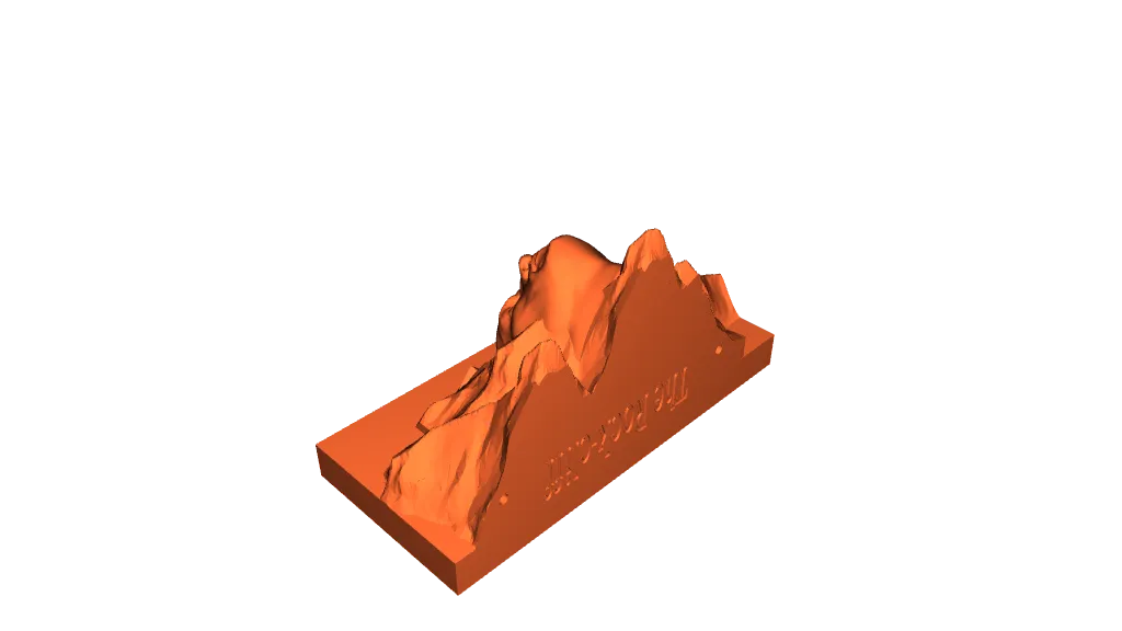 Rock Cliff Shelf by Odinson | Download free STL model | Printables.com