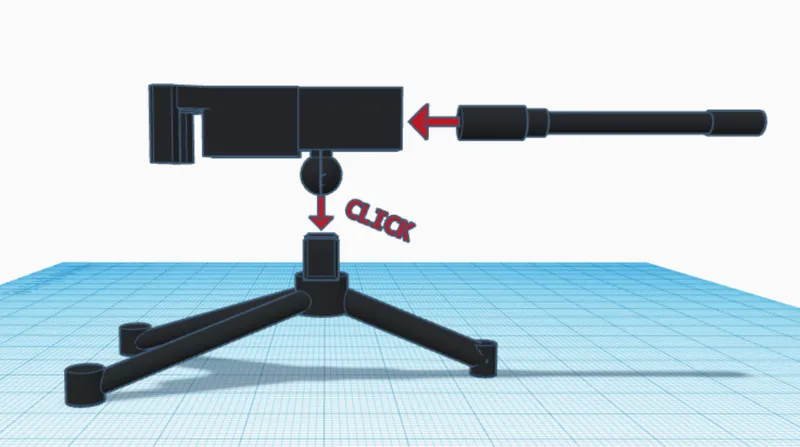 dummy 13 machine gun 2.0 by Random-name | Download free STL model ...