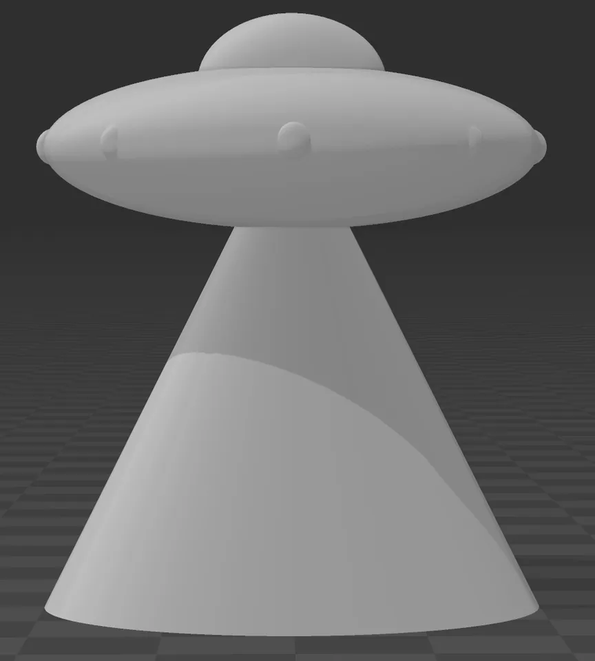 UFO by Corn Dog Shaun | Download free STL model | Printables.com