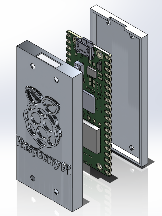 RASPBERRY PICO W TRAVEL CASE by H.Dot | Download free STL model ...