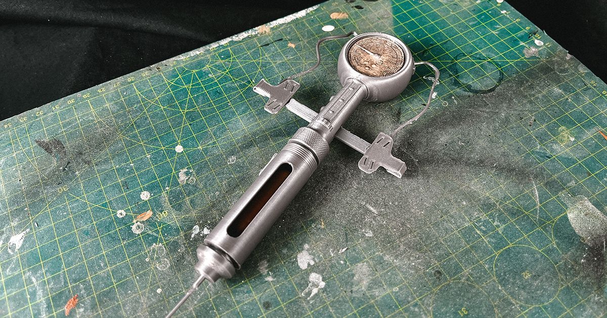 Stimpak Fallout Series By 3demon Download Free Stl Model