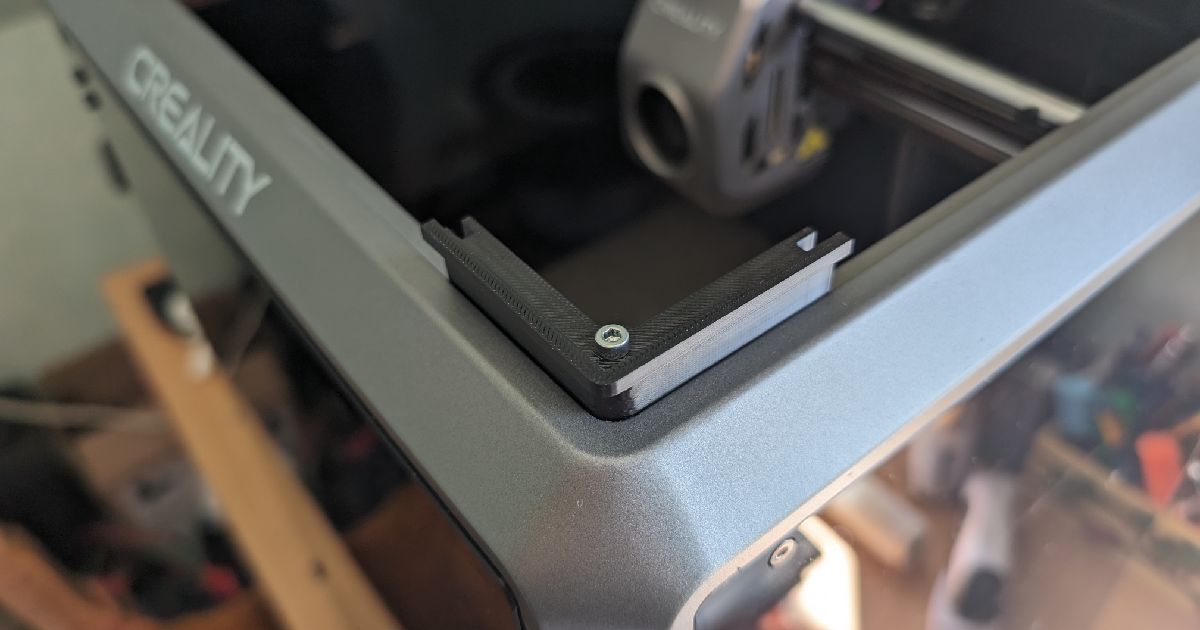 Creality K1 Simple modular Lid Riser por Lami | Descargar modelo STL ...