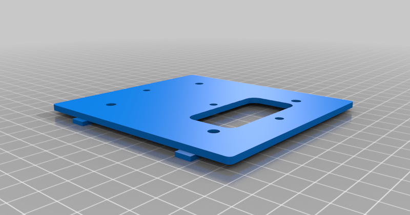 HPE MSM410 AP mount plate by DomNov | Download free STL model ...