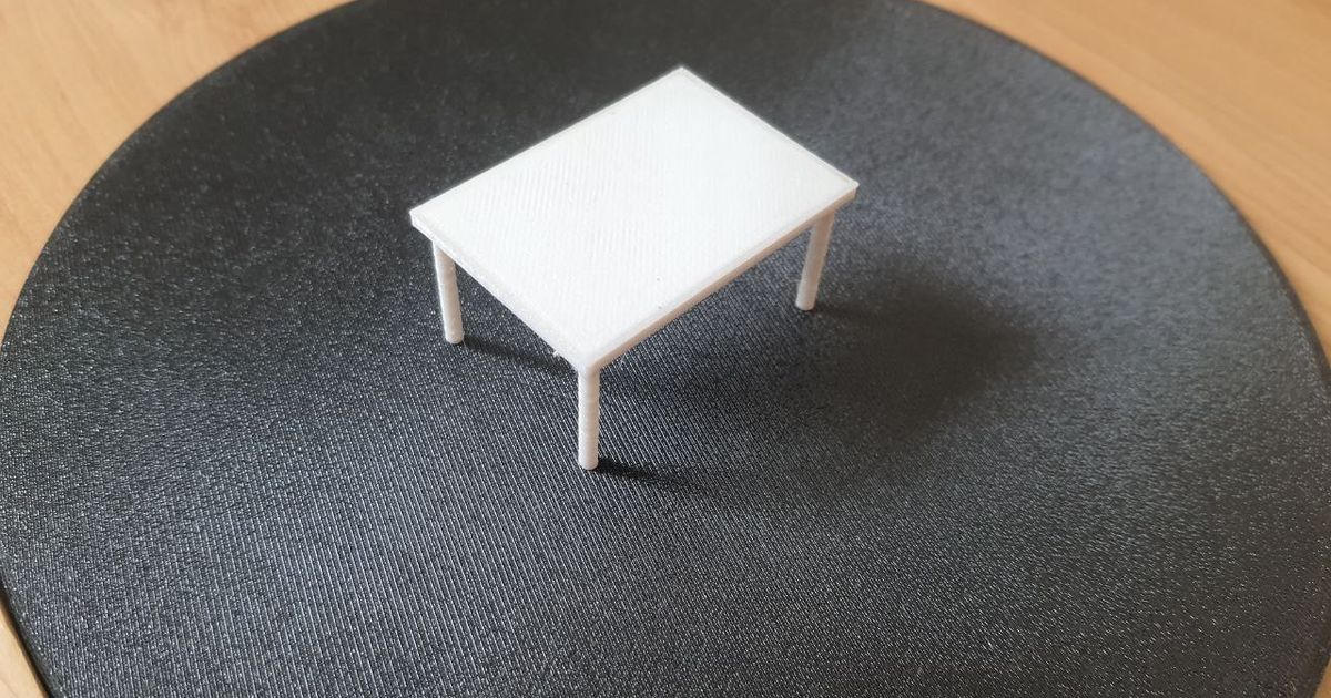 Small table by A3J Print | Download free STL model | Printables.com