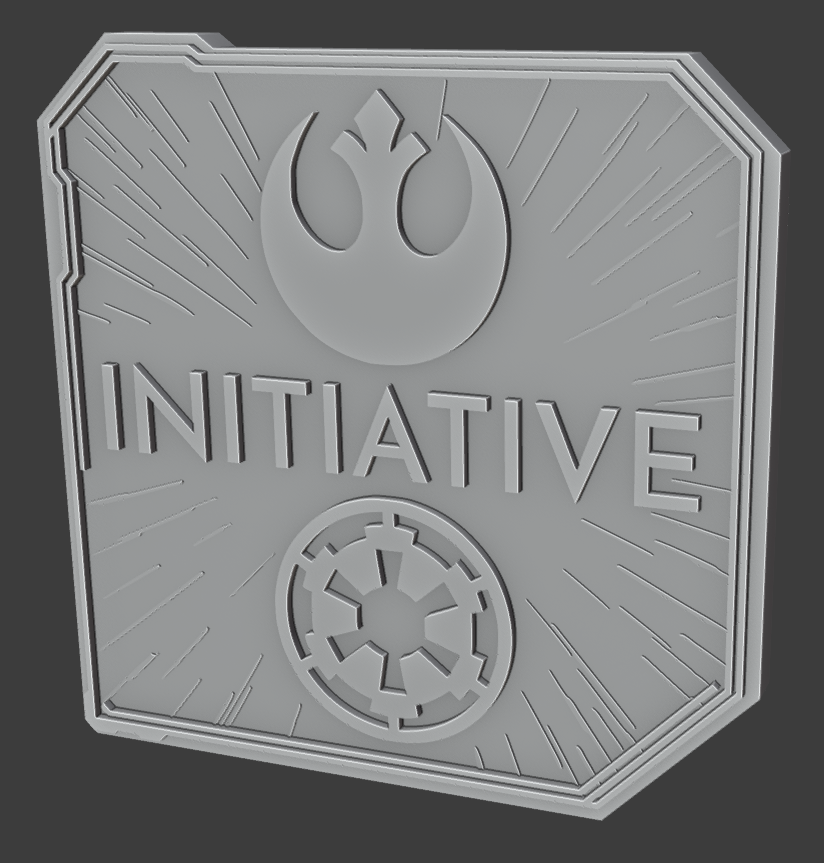 Star Wars Unlimited Double-Sided Resin Hyperspace Initiative Token by ...