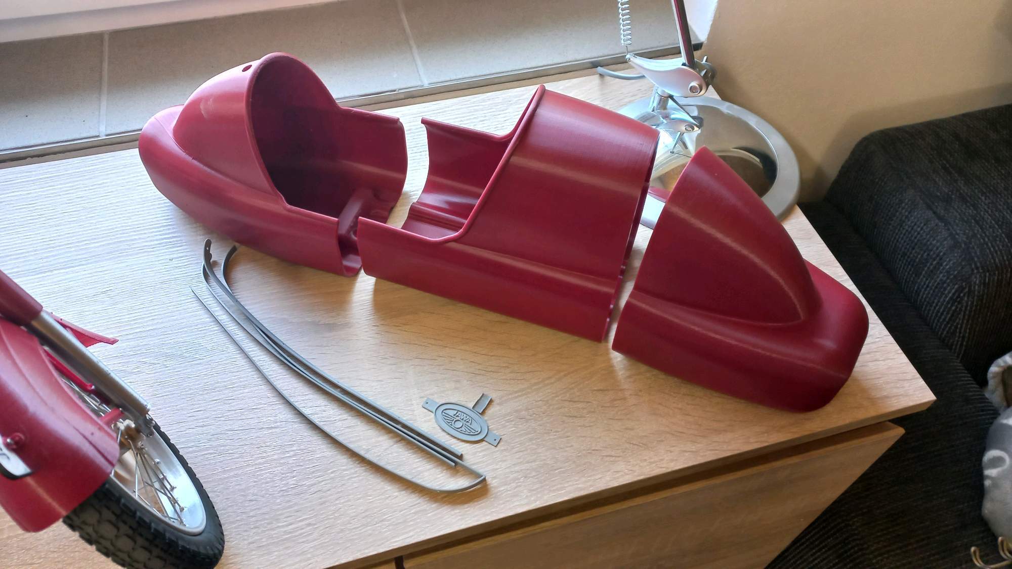 Sidecar Velorex 560 - PART No.3 - The sidecar body and fender by ...
