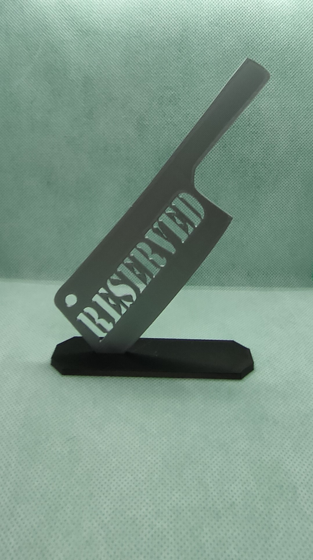 RESERVED TABLE PLACE MARKER PLACEHOLDER by MakerDavid3d | Download free ...