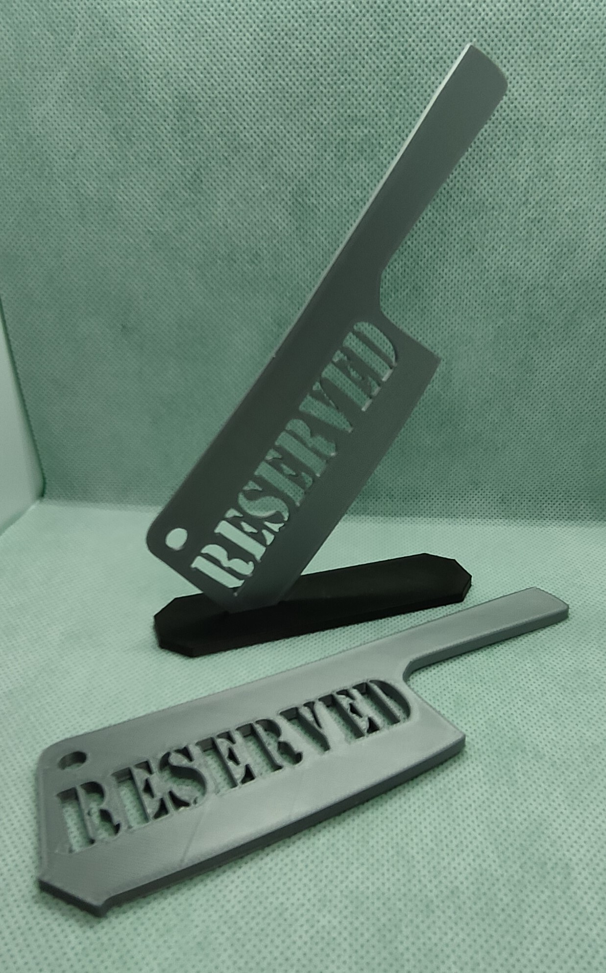 RESERVED TABLE PLACE MARKER PLACEHOLDER by MakerDavid3d | Download free ...