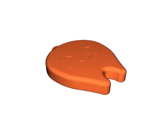 Tooth Keychain by Javar | Download free STL model | Printables.com