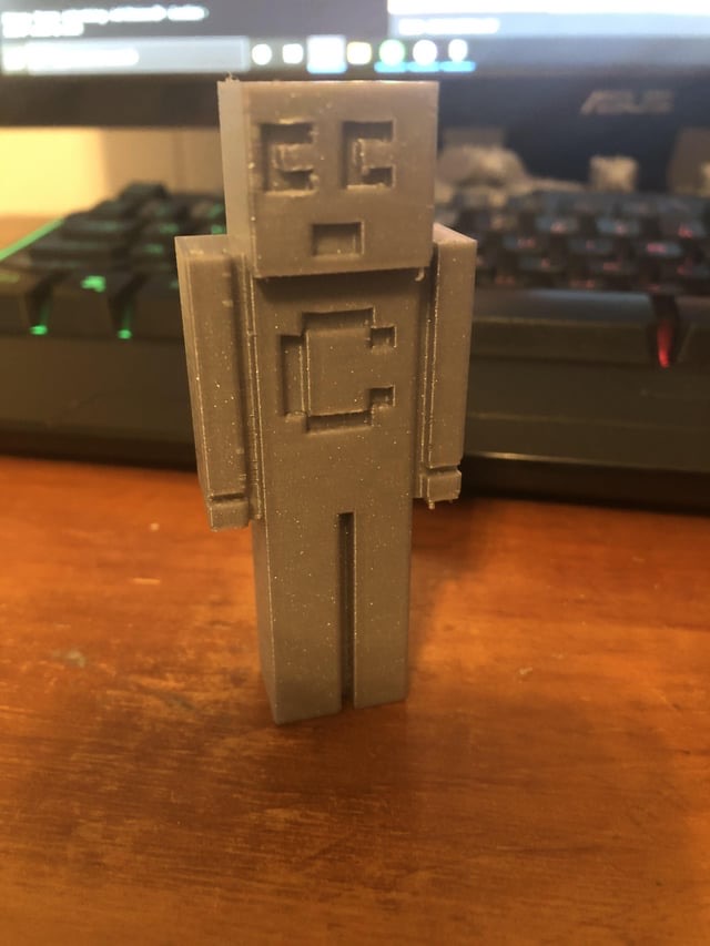 Minecraft Craftee by EmperorShaky | Download free STL model ...