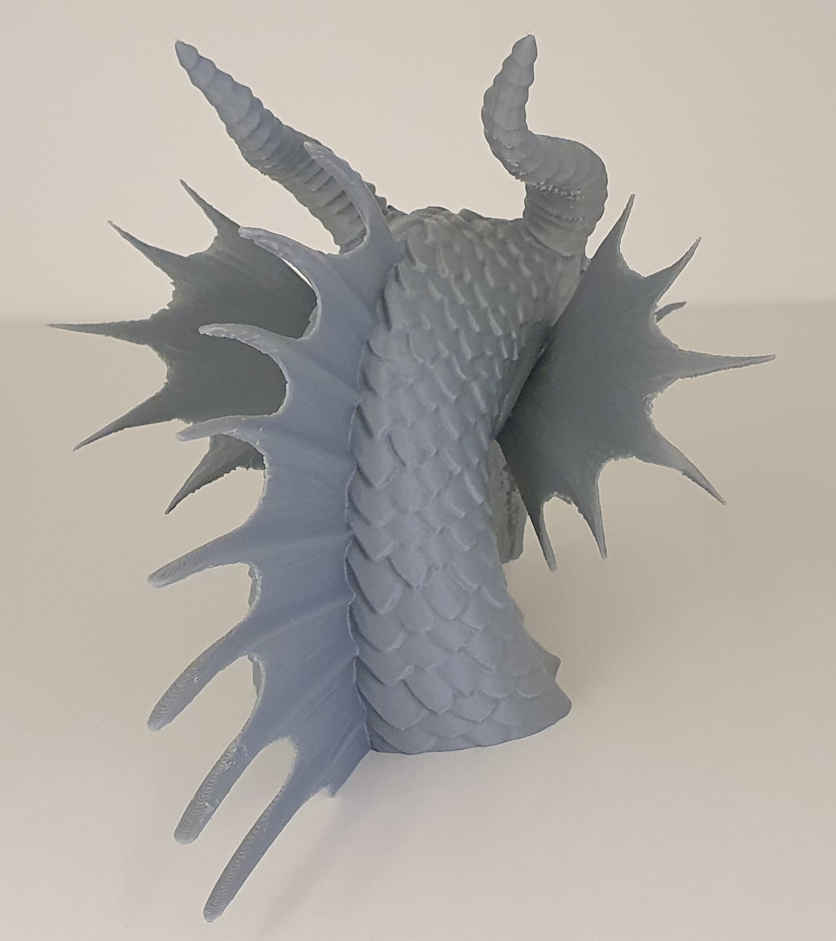 Aquatic Dragon head by Raskal | Download free STL model | Printables.com