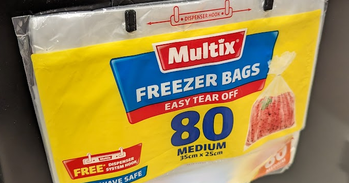 Multix freezer bag dispenser hook by b8trez | Download free STL model | Printables.com