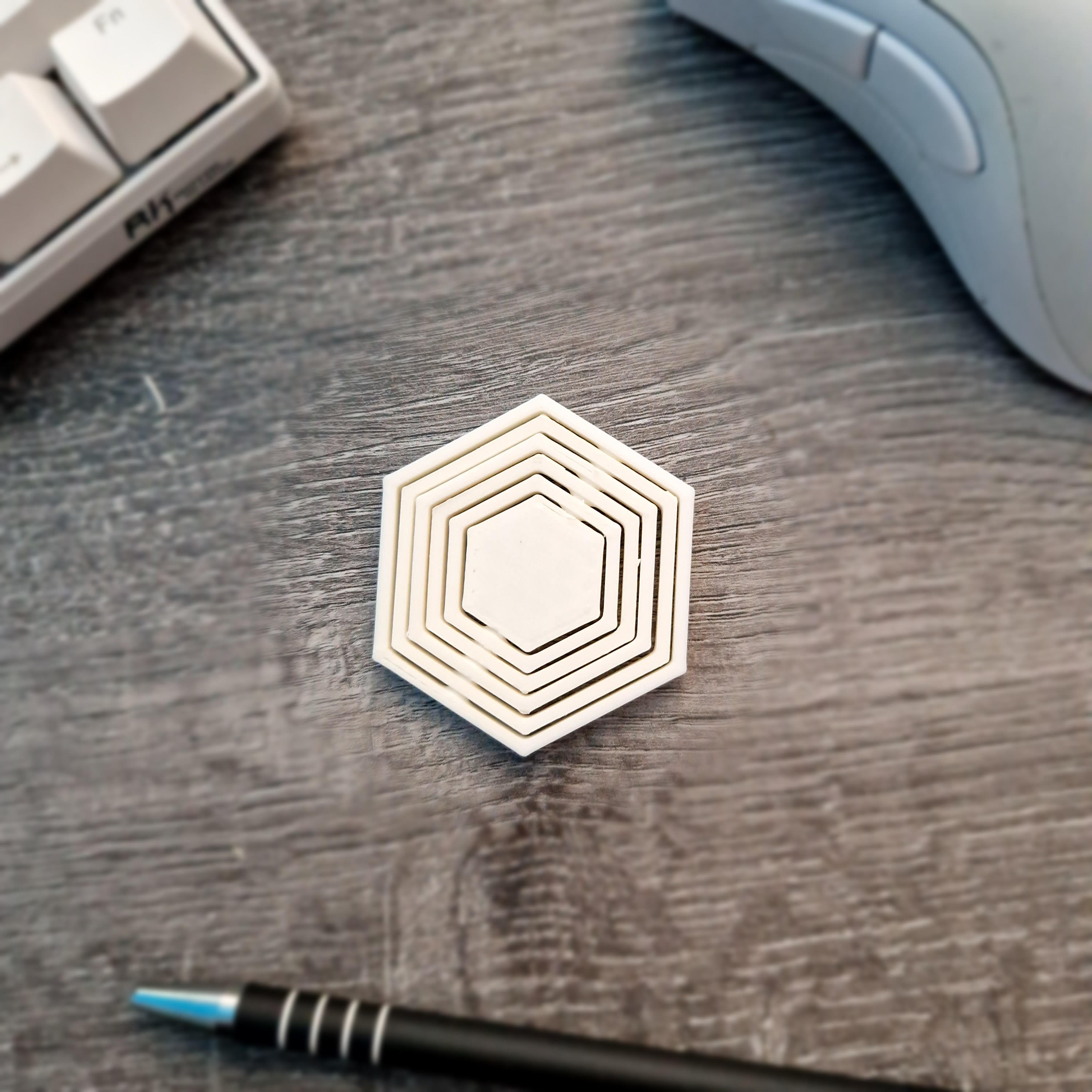 HexaFidget - Rotating Hexagon Fidget Toy by BrokenCode | Download free ...