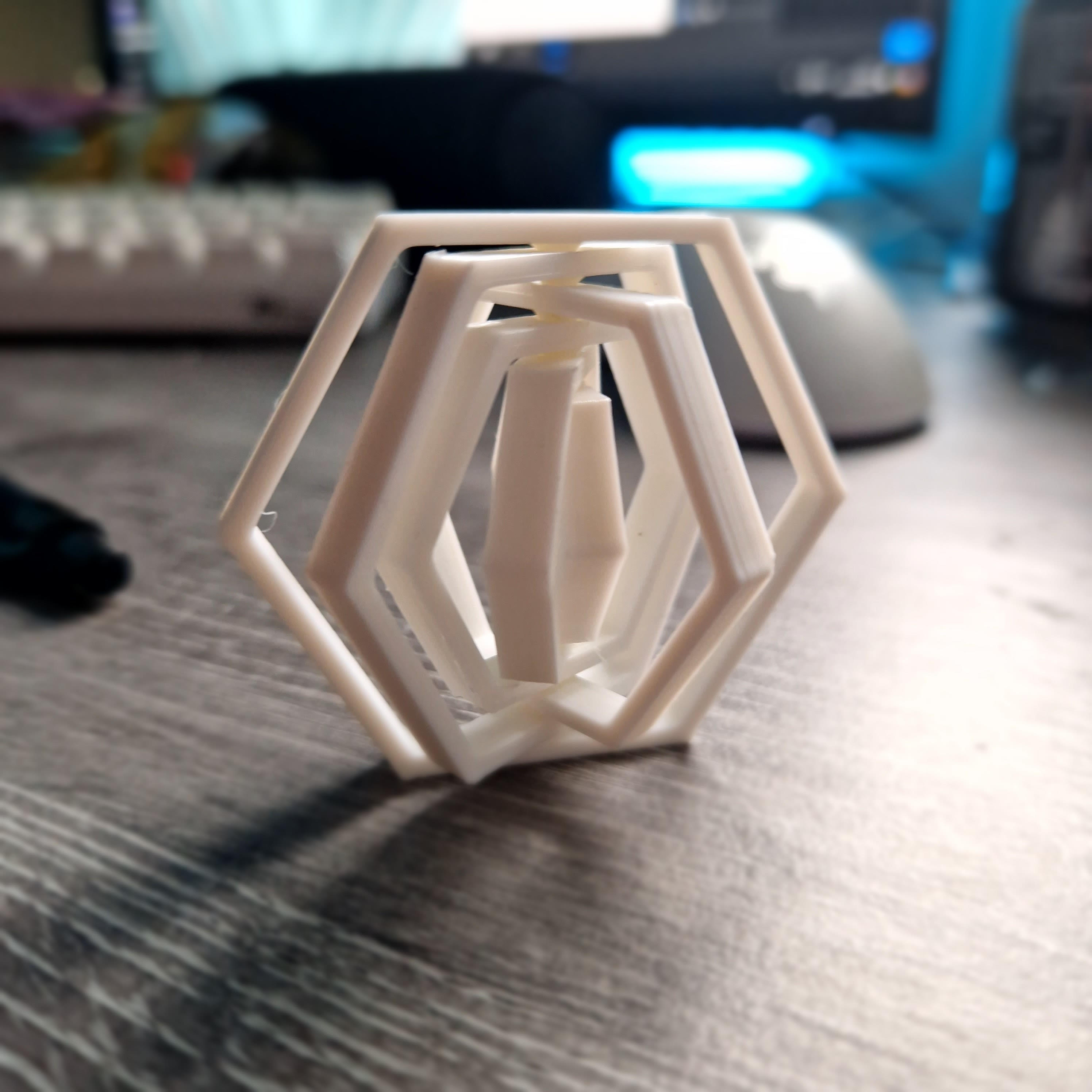 HexaFidget - Rotating Hexagon Fidget Toy by BrokenCode | Download free ...