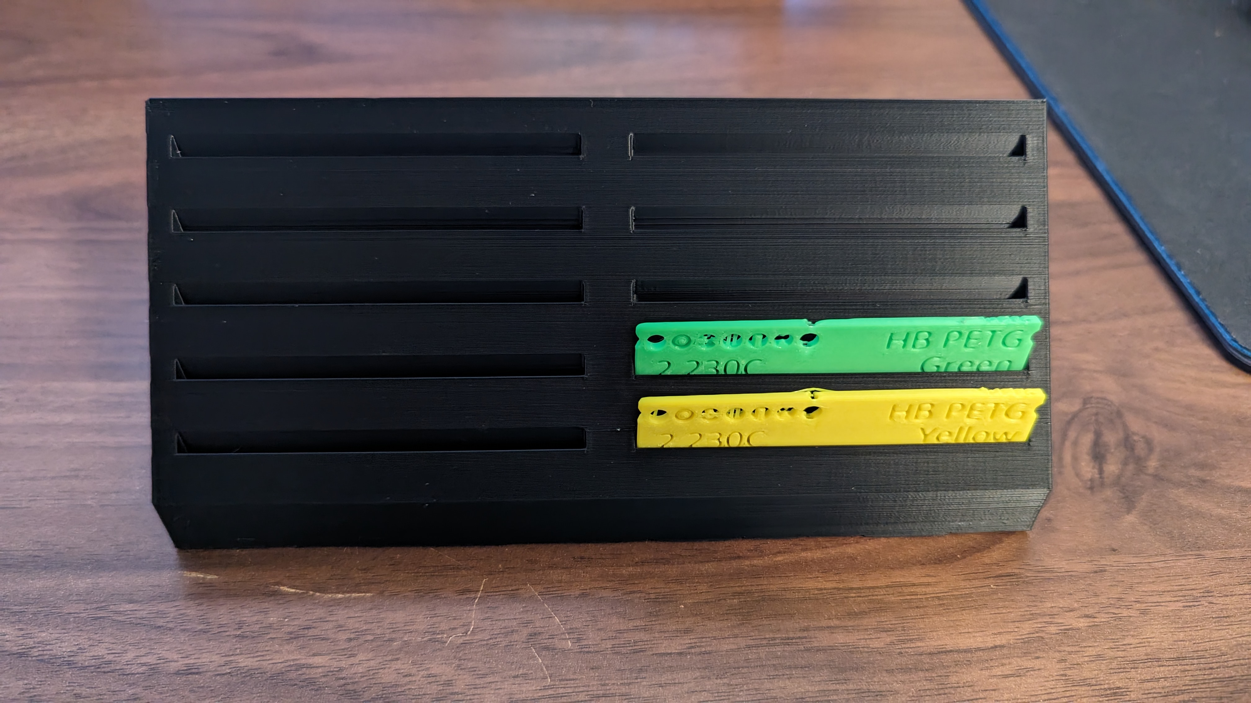 Filament Swatch Shelf by UrbanSparkey543 | Download free STL model ...