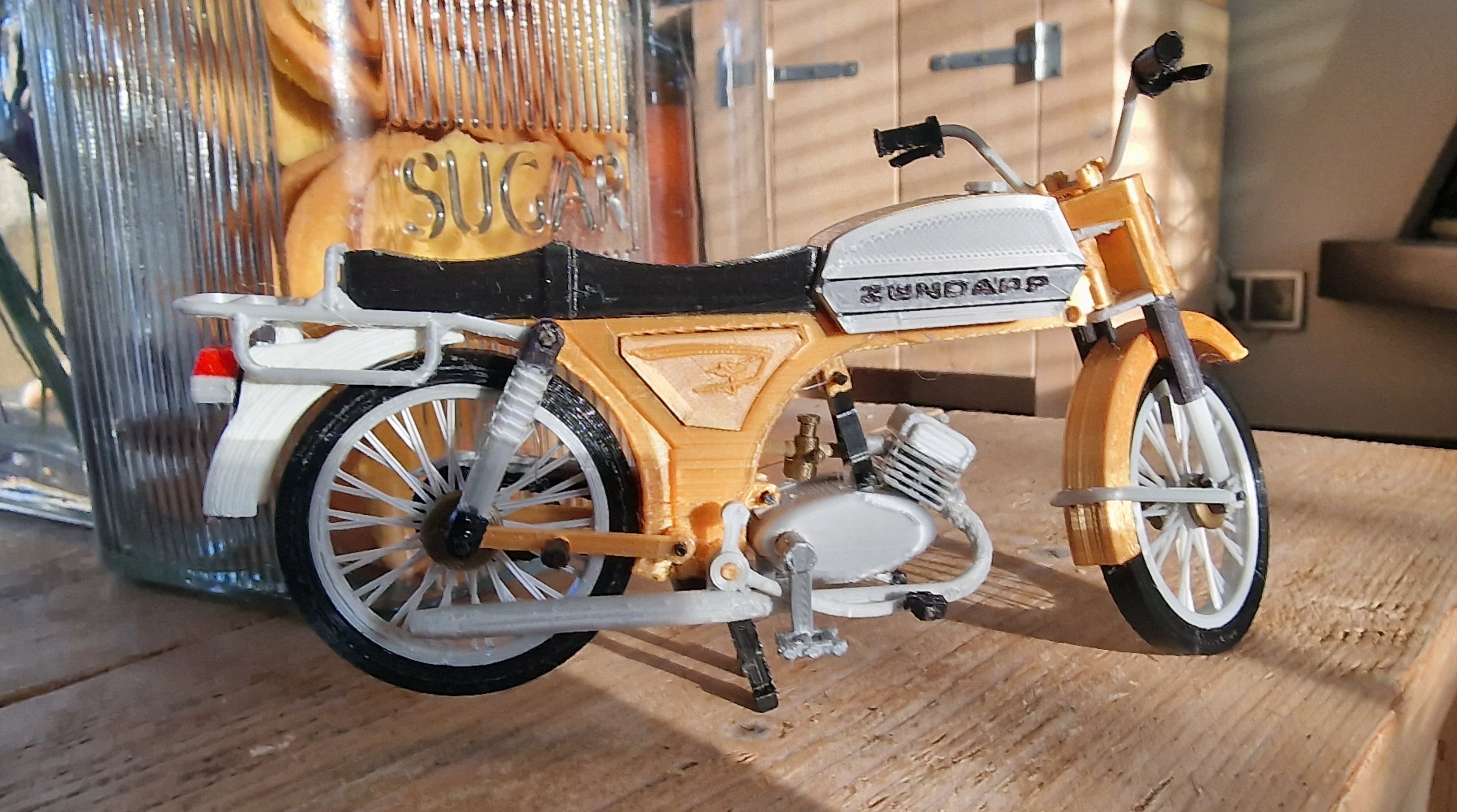 Zundapp KS50 50cc year 1977 scale 1:10 Designer Ed van der Heijden. by ...