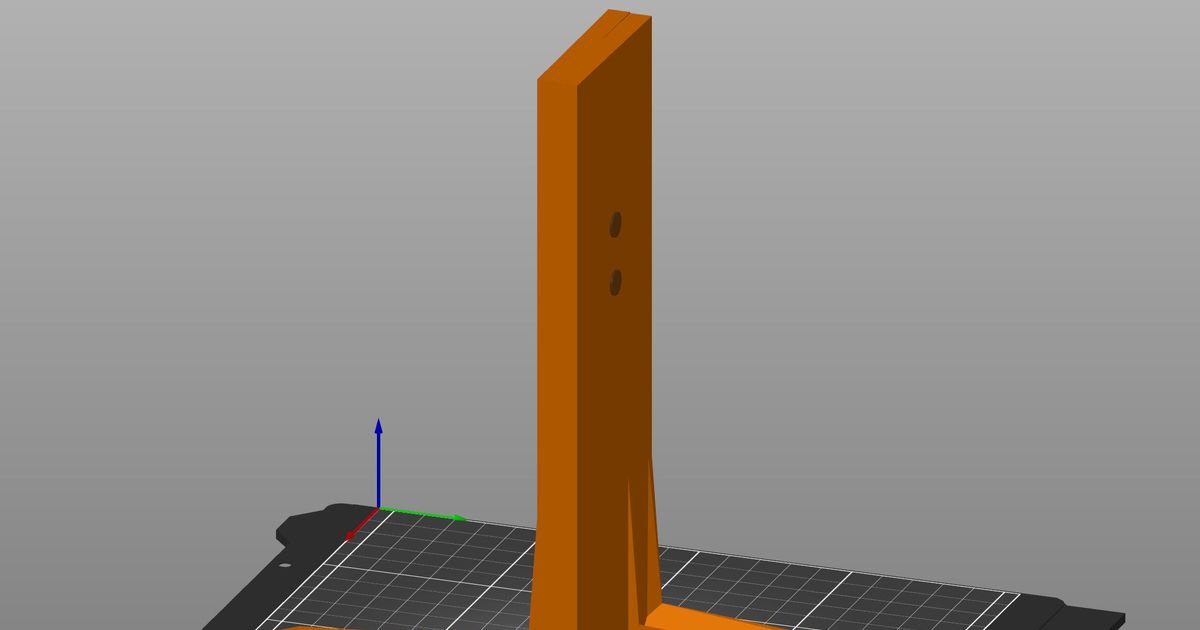 Printed Vertical Supports for Spools & Slot Buffer/Center Arch by BID3D ...
