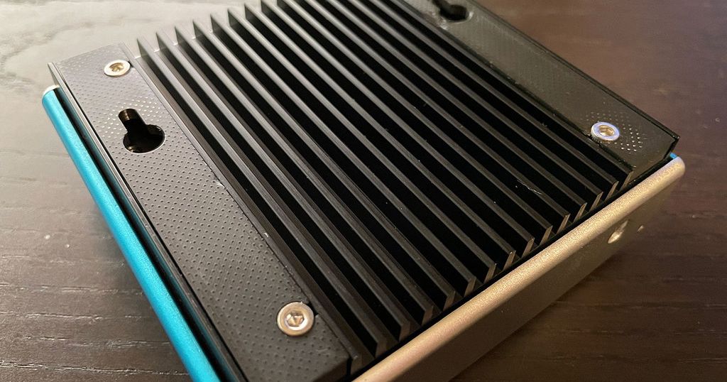 HA Blue (Odroid N2) Wall Mount by dubhunter | Download free STL model ...