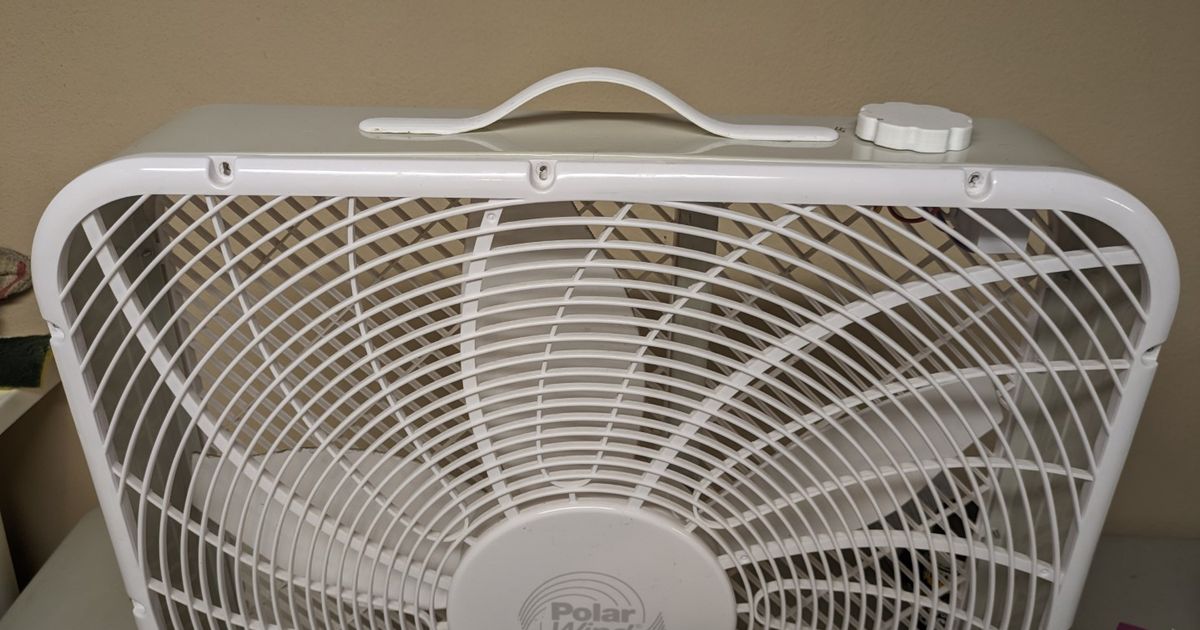 Handle for Polar Wind Box Fan by agizmo | Download free STL model ...