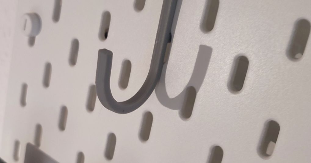 IKEA Skadis Hook (bigger) by Internlive | Download free STL model ...