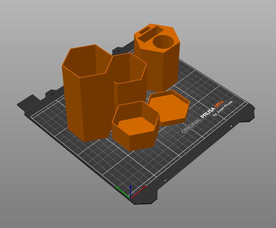 Hexagonal Tool Organizer by Bernd | Download free STL model ...