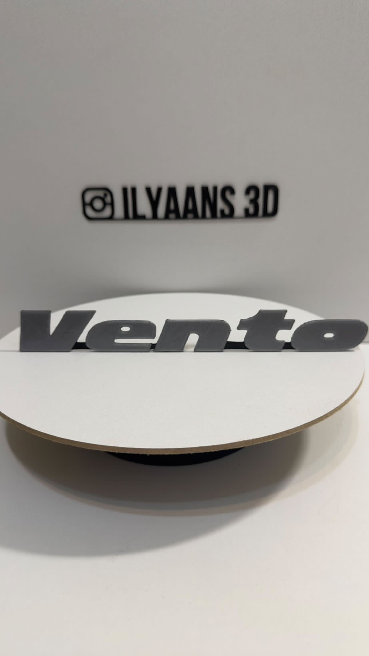 Vento logo by ILYAANS | Download free STL model | Printables.com