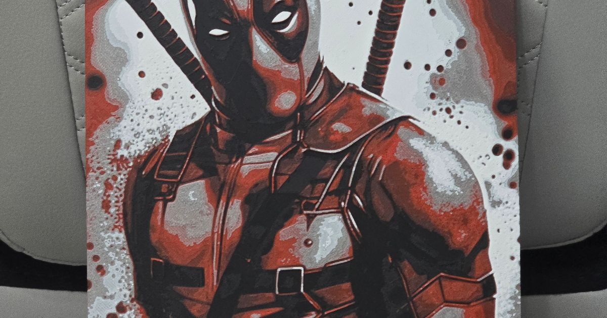 Deadpool Hueforge by DMurr5050 | Download free STL model | Printables.com