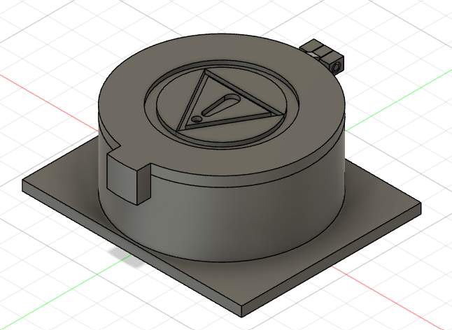 Cover for button by Ícar Julià | Download free STL model | Printables.com