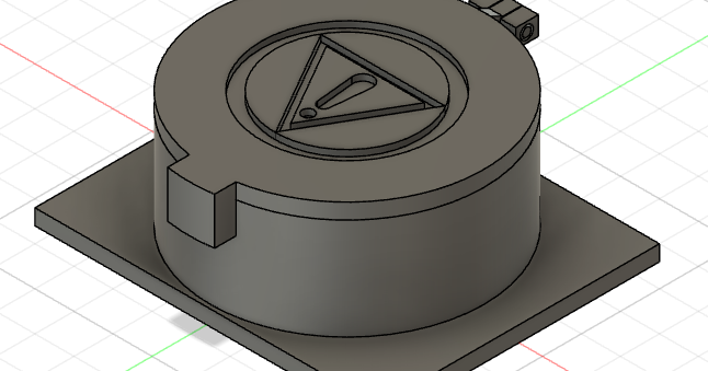 Cover for button by Ícar Julià | Download free STL model | Printables.com