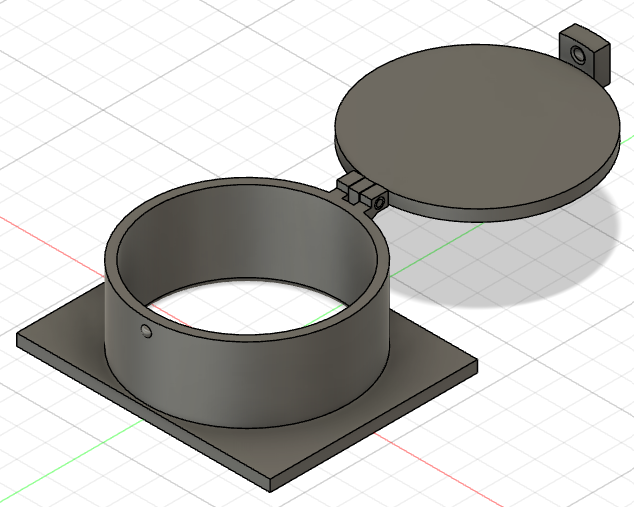 Cover for button by Ícar Julià | Download free STL model | Printables.com