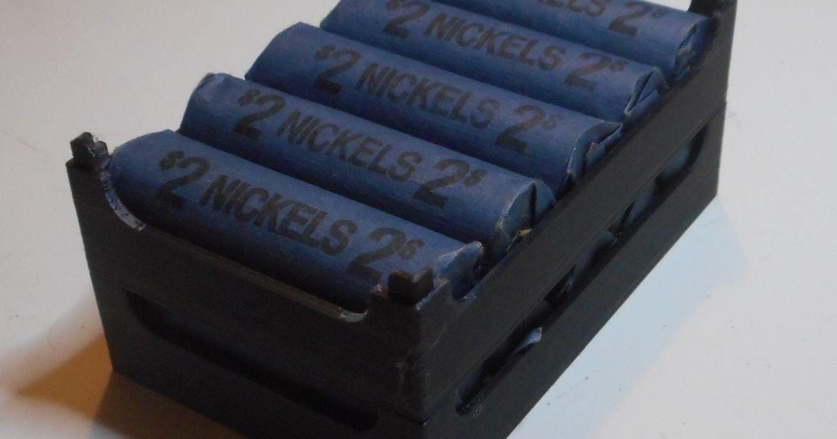 Stackable Rolled Nickel Holder by Frammis | Download free STL model ...