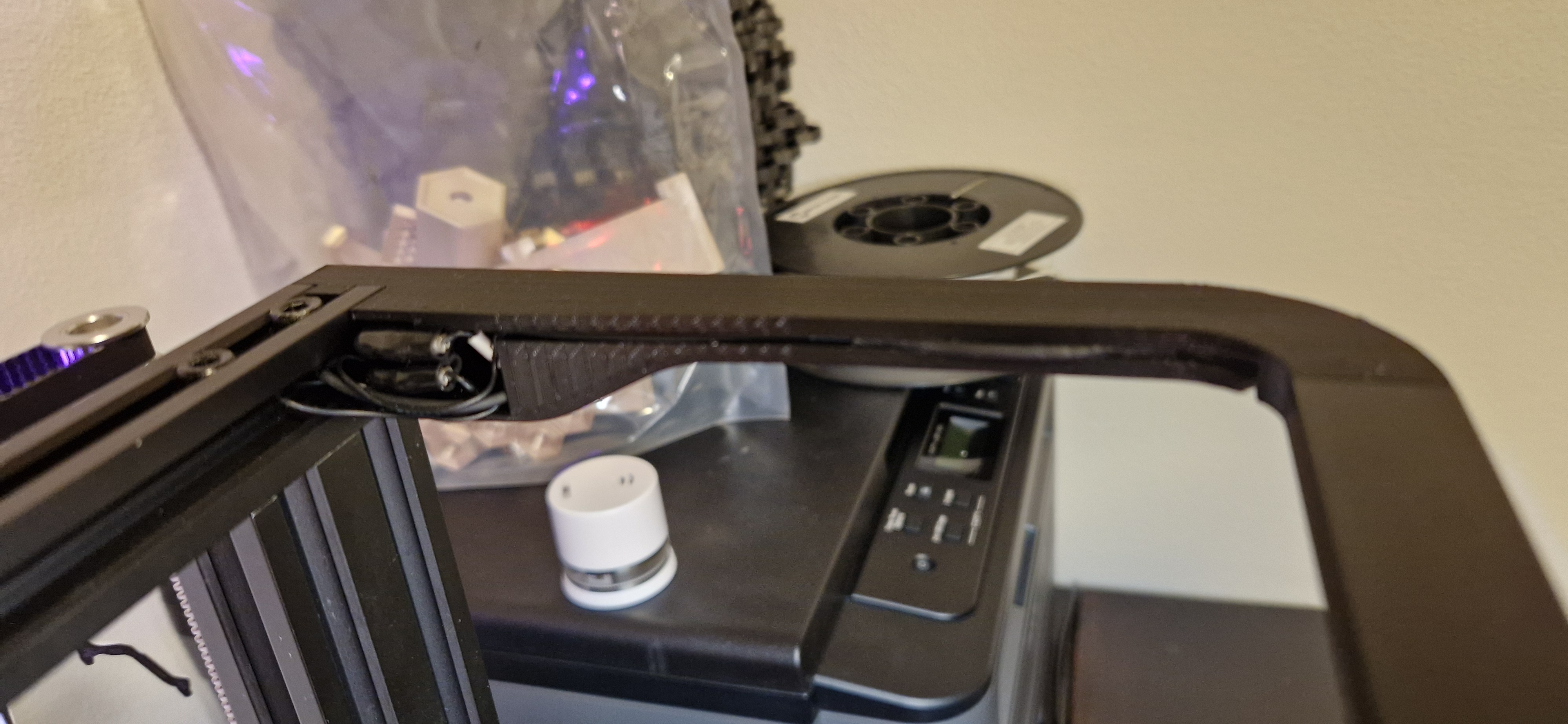 Ender 3 Pro Creality extended led light arms by Martjas | Download free ...
