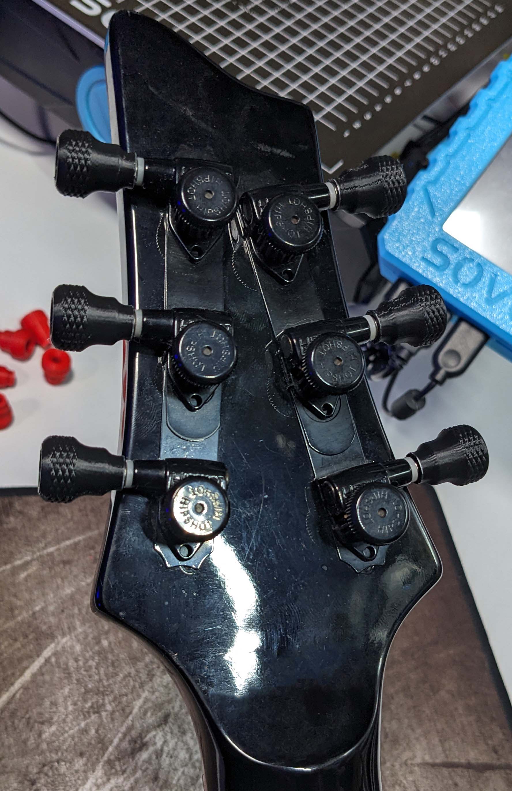 Guitar Tuning Button by Avel | Download free STL model | Printables.com
